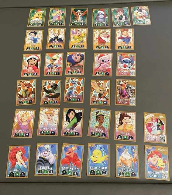 7 X PACKS of Morrisons, Disney Christmas 🤶 Party 2025 Trading Cards ...