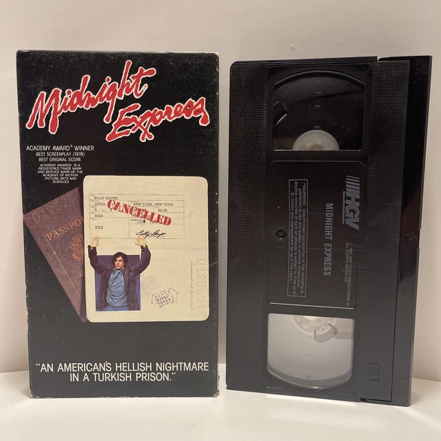 MIDNIGHT EXPRESS (VHS Tape 1989) $19.99 - PicClick CA