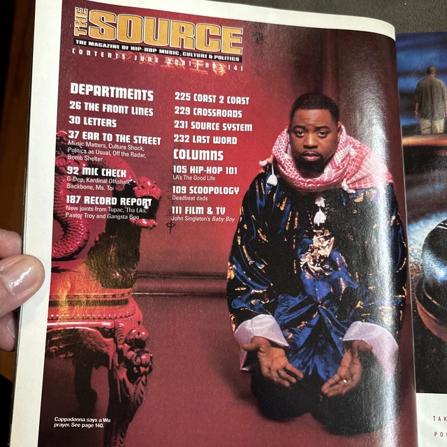 THE SOURCE JUNE 2001 No 141 Music Artist Hip Hop Rap Magazine - Foxy ...