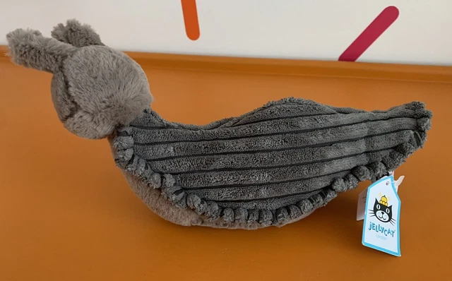 JELLYCAT STANLEY SLUG NEW with TAGS Grey Soft Toy Plush Retired Rare £ ...