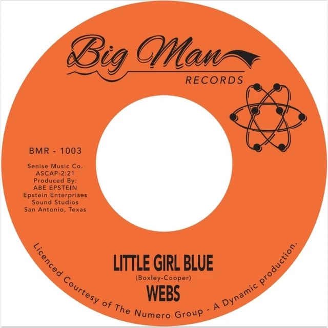 WEBS Little Girl Blue / Don't Ever Hurt Me Big Man Northern Soul EUR 22 ...
