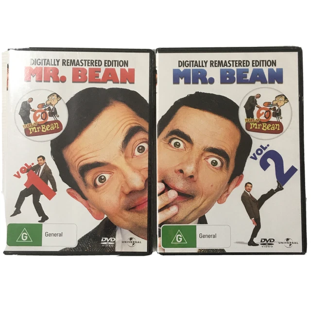 MR. BEAN : Vol 1 + 2 (Digitally Remastered Edition, DVD, 2010) Region 4 ...