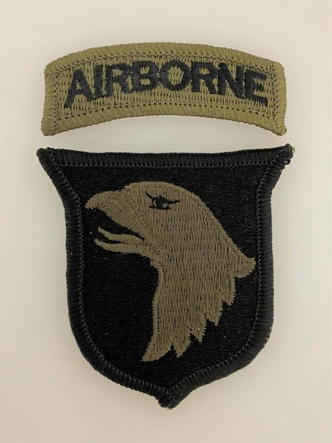 GENUINE AMERICA U.S Army 101st Airborne Division cloth sleeve patch ...
