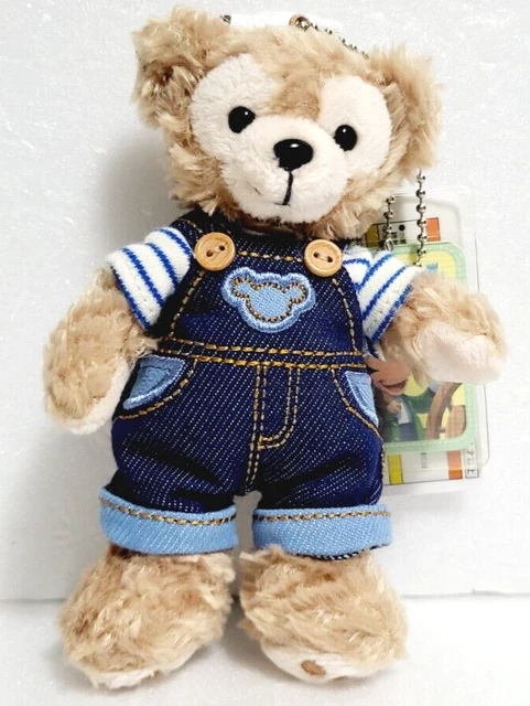 TOKYO DISNEY SEA Duffy The Disney Bear Badge Plush Keychain Japan $92. ...