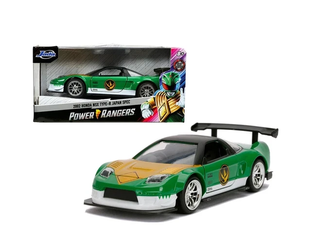 MIGHTY MORPHIN' POWER Rangers 2002 Honda NSX Type-R 1:32 with Green ...