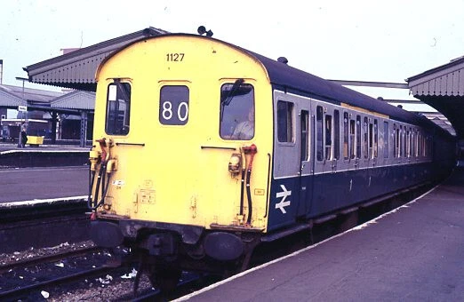 ORIGINAL COLOUR SLIDE of 1127 BR class 205 DEMU £2.25 - PicClick UK
