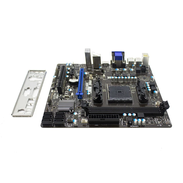 MOTHERBOARD MSI A55M-E35 AMD FM2 + Micro-Atx Matx 2 X DDR3 VGA HDMI DVI £101.10 - PicClick UK