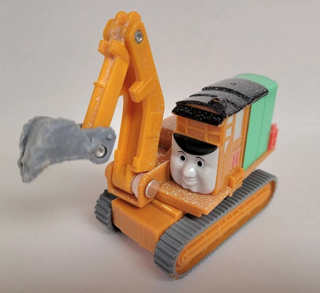 THOMAS TRACKMASTER SODOR Snow Storm Oliver Construction Excavator 2009 ...