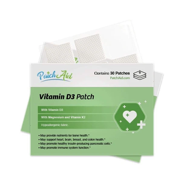 PATCH AID VITAMIN D3 Topical Patch - 30 Daily Patches £18.50 - PicClick UK