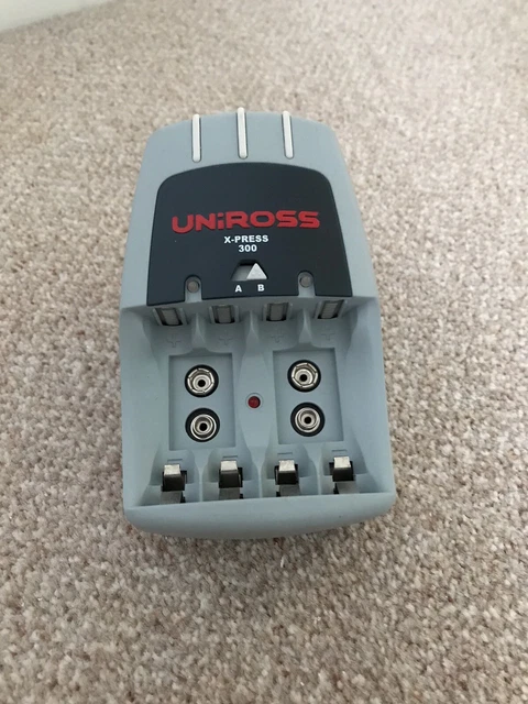 UNIROSS X-PRESS 300 Battery Charger £5.00 - PicClick UK