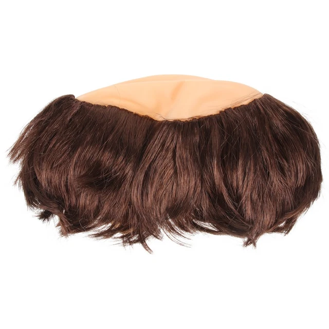 MONK BALD CAP Wig Prop Wig for Halloween Party Cosplay Adults $31.44 ...