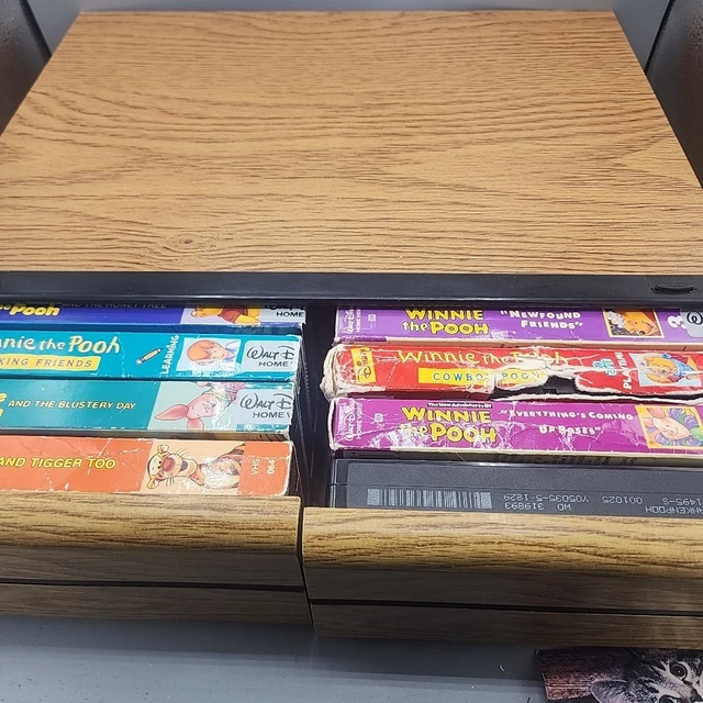 WINNIE THE POOH Vintage Video Collection VHS Tapes in Vintage VHS Case ...