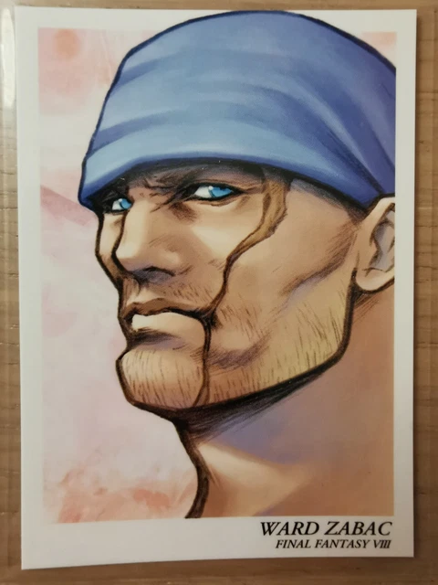 FINAL FANTASY ART Museum Character Card - FF8 VIII - Ward Zabac #222 ...