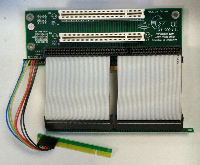 ABLY-TECH GH-200 PCI 32-bit/ISA Riser Card for 2U IPC Chassis/Slim ...