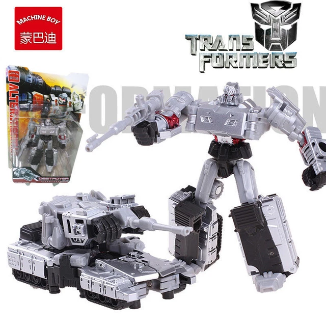 MACHINE BOY TRANSFORMERS Megatron Robot Tank Action Figures Kids Play ...