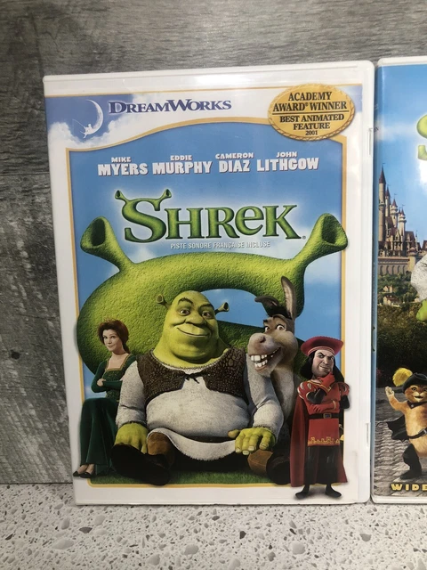 SHREK 1, 2, 3 & 4 Shrek The Final Chapter DVD Collection 4 Movies $12. ...