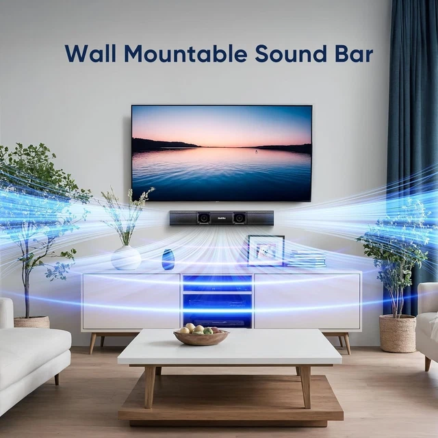 SAIYIN SOUND BAR - 50W Powerful TV Sound Bar with Crystal Clear ...