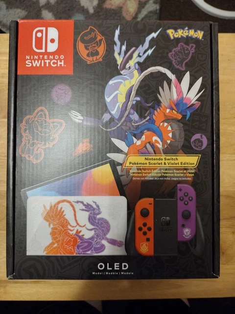 NINTENDO SWITCH (OLED Model) HEG-001 Pokémon Scarlet & Violet Edition ...
