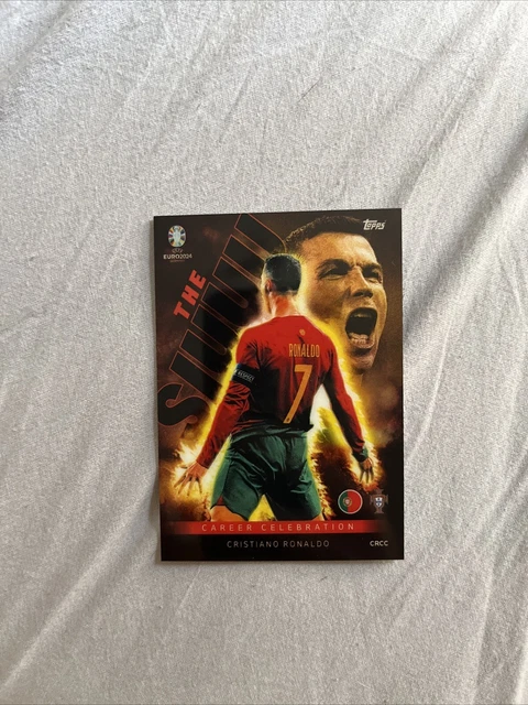 TOPPS MATCH ATTAX Uefa Euro 2024 Career Celebration Cristiano Ronaldo ... TOPPS MATCH ATTAX Uefa Euro 2024 Career Celebration Cristiano Ronaldo ...