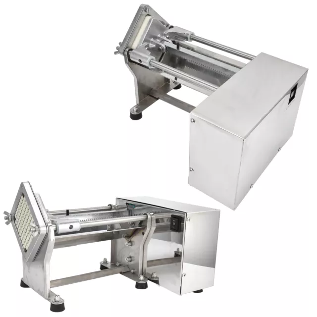 Electric French Fries Machine Potato Fruit Vegetable Cutting Machine £