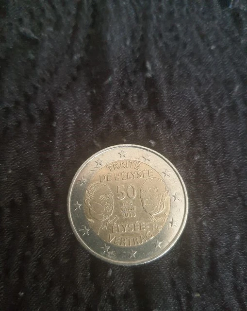 2 Euros 50 Ans Du Traité De Lelysée 2013 Unc Eur 50 00 Picclick Fr