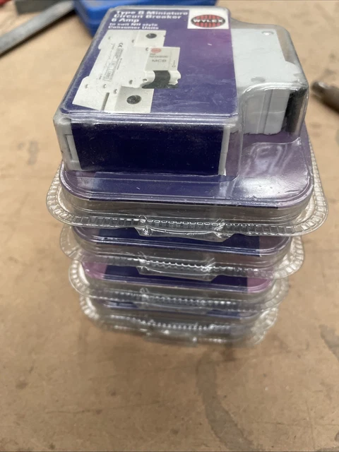 WYLEX TYPE B Miniature Circuit Breaker 6a For NH Consumer Units £5.36 ...