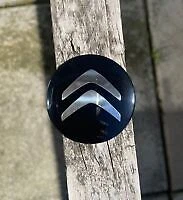 ALLOY STICKER CITROEN Wheel Centre Hub 3D Logo Cap 56mm Black £3.70 ...
