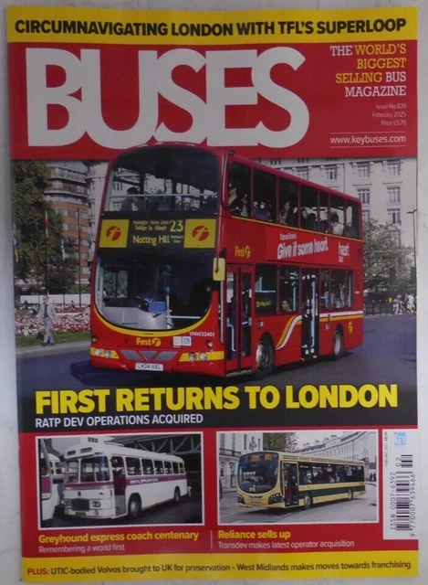 BUSES MAGAZINE FEB 2025 First returns to London: RATP DEV Operations ...