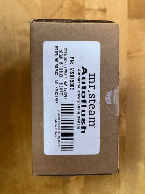 MR. STEAM AUTOFLUSH Automatic Gravity Drain System MS81500E - NEW IN ...