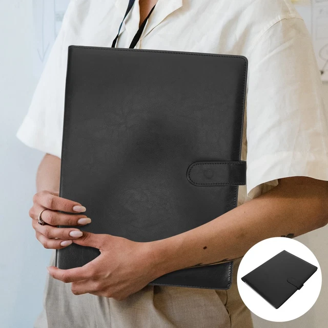 CLIPBOARD FOLDER PADFOLIO: A4 Clipboard Folder Binder with Storage - PU ...
