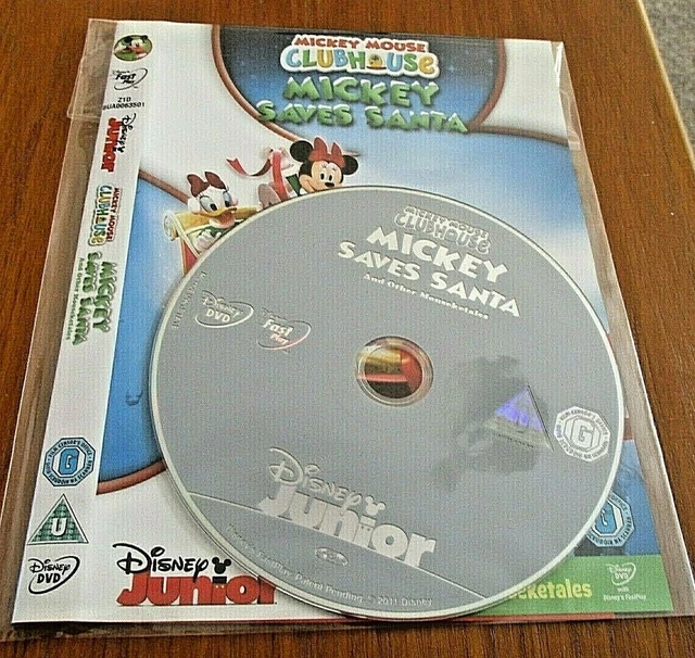MICKEY MOUSE CLUBHOUSE: Mickey Saves Santa and Other Mouseketales DVD ...
