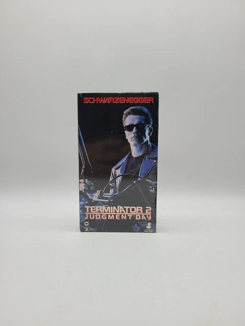 TERMINATOR 2: JUDGMENT Day VHS Arnold Schwarzenegger Linda Hamilton ...