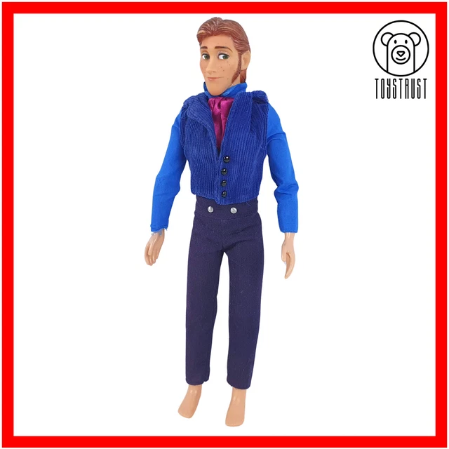 DISNEY STORE FROZEN Prince Hans Classic Doll Figure Villain Boy 12 ...