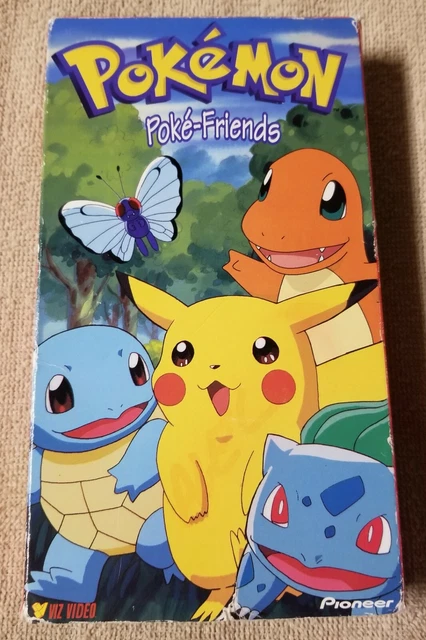 POKEMON ANIME POKE-FRIENDS Vhs Video Tape 1999 4Kids English VIZ ...