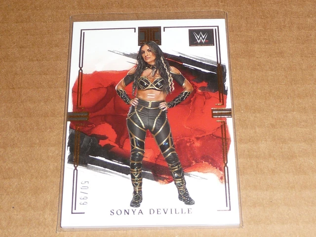 2023 PANINI IMPECCABLE WWE WRESTLING SONYA DEVILLE BASE /99 O18 EUR 5 ...