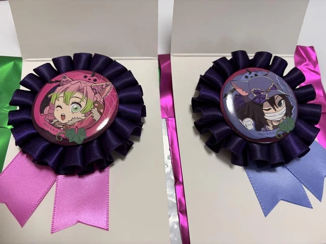 DEMON SLAYER: KIMETSU no Yaiba Halloween 2025 Corsage Style Can Badge ...
