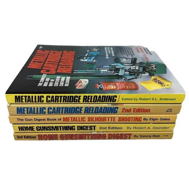 VTG METALLIC CARTRIDGE Reloading Magazines And Home Gunsmithing Digest ...