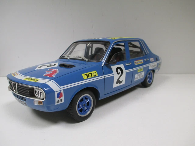 RENAULT 12 R12 GORDINI RACING N° 2 de 1971 par SOLIDO 9058 au 1/18 EUR ...