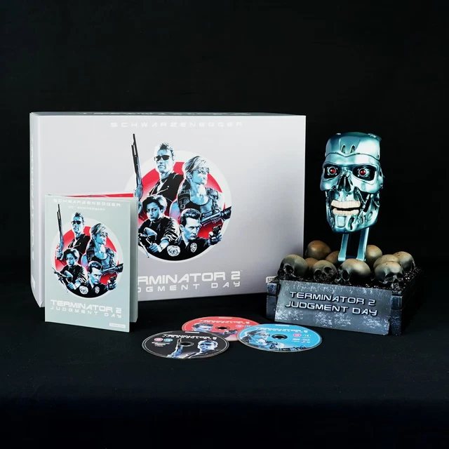 TERMINATOR 2 JUDGEMENT DAY 4K ULTRA HD 30TH ANNIVERSARY ENDO SKULL ...