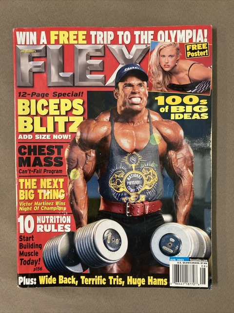 FLEX BODYBUILDING MUSCLE Magazine / Kevin Levrone / 08-03 $10.99 - PicClick