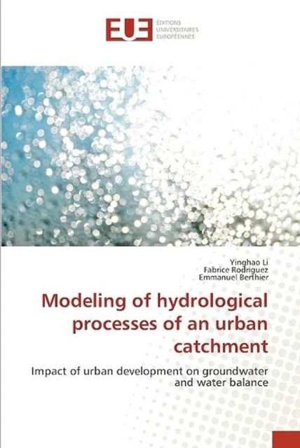 MODELING OF HYDROLOGICAL processes of an urban catchment by Yinghao Li ...