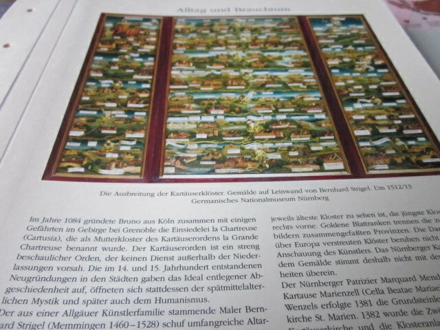 NÜRNBERG DOKU 5111 Die Ausbreitung der Kartäuserklöster Bild Berhard ...