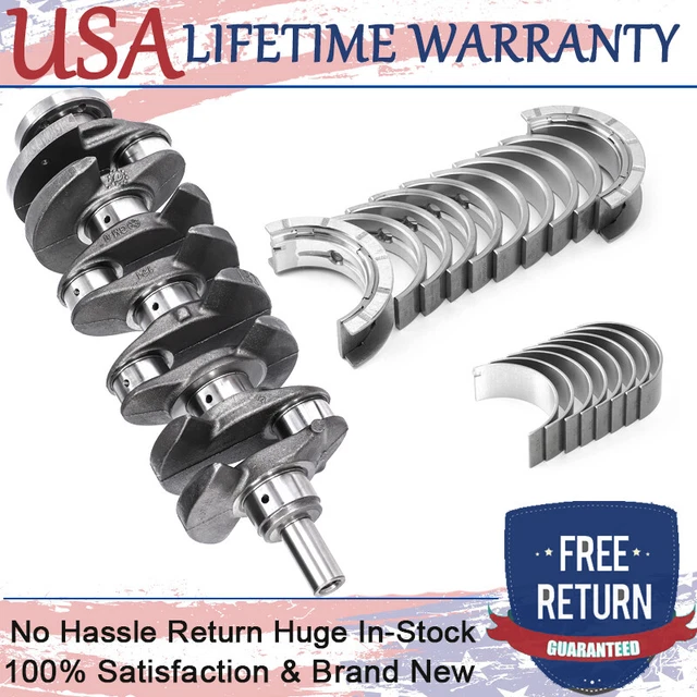 CRANKSHAFT ＆ MAIN Rod Bearings STD Size For Chevy Equinox GMC Buick ...