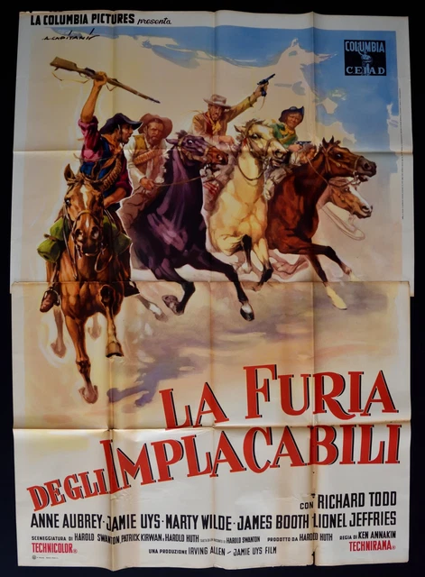 MANIFESTO LA FURIA DEGLI IMPLACABILI richard todd aubrey uys booth A279 ...