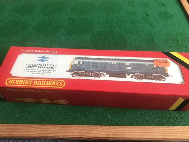 1. BOXED UNUSED Hornby. BR Class 29. Diesel Electric. Train. Blue. £39. ...