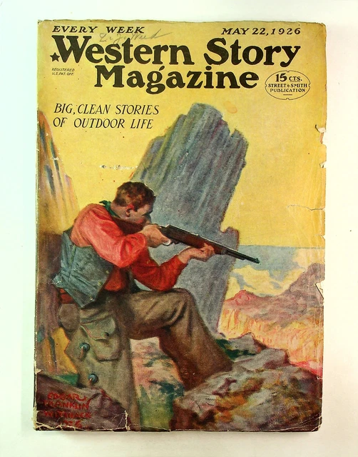 WESTERN STORY MAGAZINE Pulp 1st Series May 22 1926 Vol. 60 #6 VG £18.35 ...