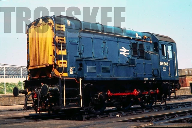 35MM SLIDE BR British Railways Diesel Loco Class 08 08948 1989 Original ...