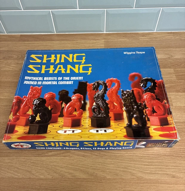 RARE VINTAGE WIGGINS Teape Shing Shang Board Game 100% Complete $37.32 ...
