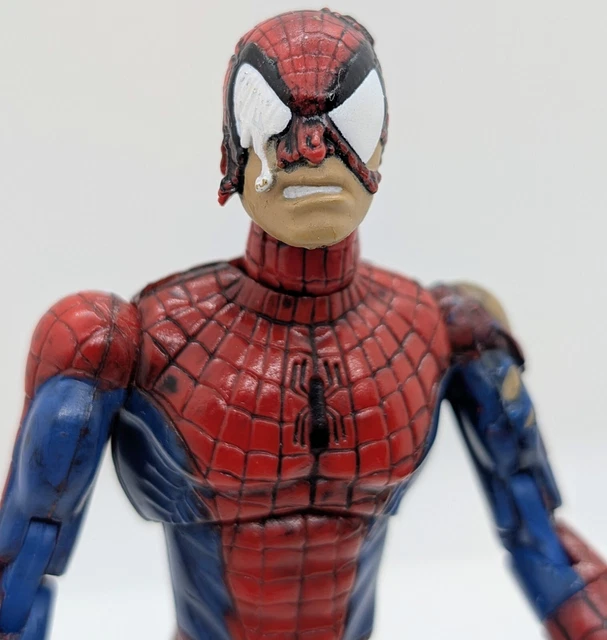 MARVEL LEGENDS SPIDERMAN Classics BATTLE RAVAGED SPIDER-MAN 6" Figure ...