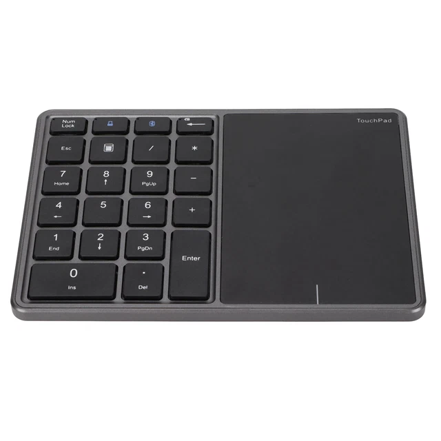 (GREY)2.4G TYPEC NUMERIC Keypad 2 Connection Method Tell Me How To Use ...